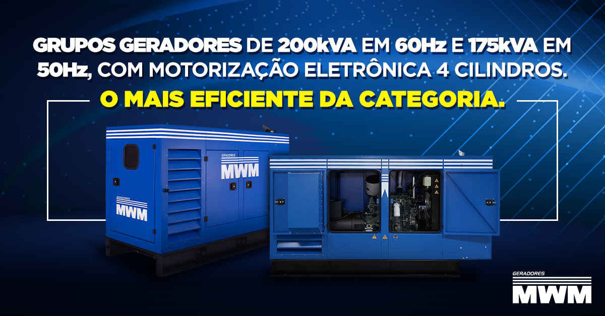 Grupos Geradores MWM a Diesel, Gás Natural ou Biogás - Noticia